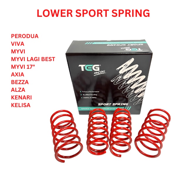 🔥 TEG 🔥 SPORT SPRING KANCIL VIVA MYVI MYVI LAGI BEST MYVI 17" BEZZA ...
