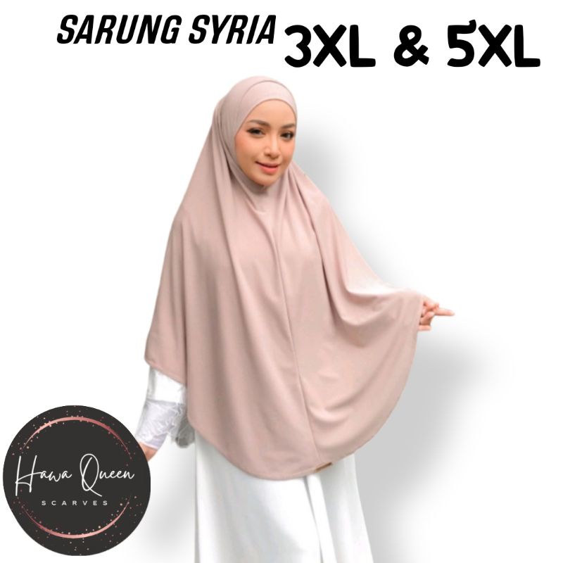 Tudung Syria 3XL 5XL Labuh Sarung Umrah | Shopee Malaysia
