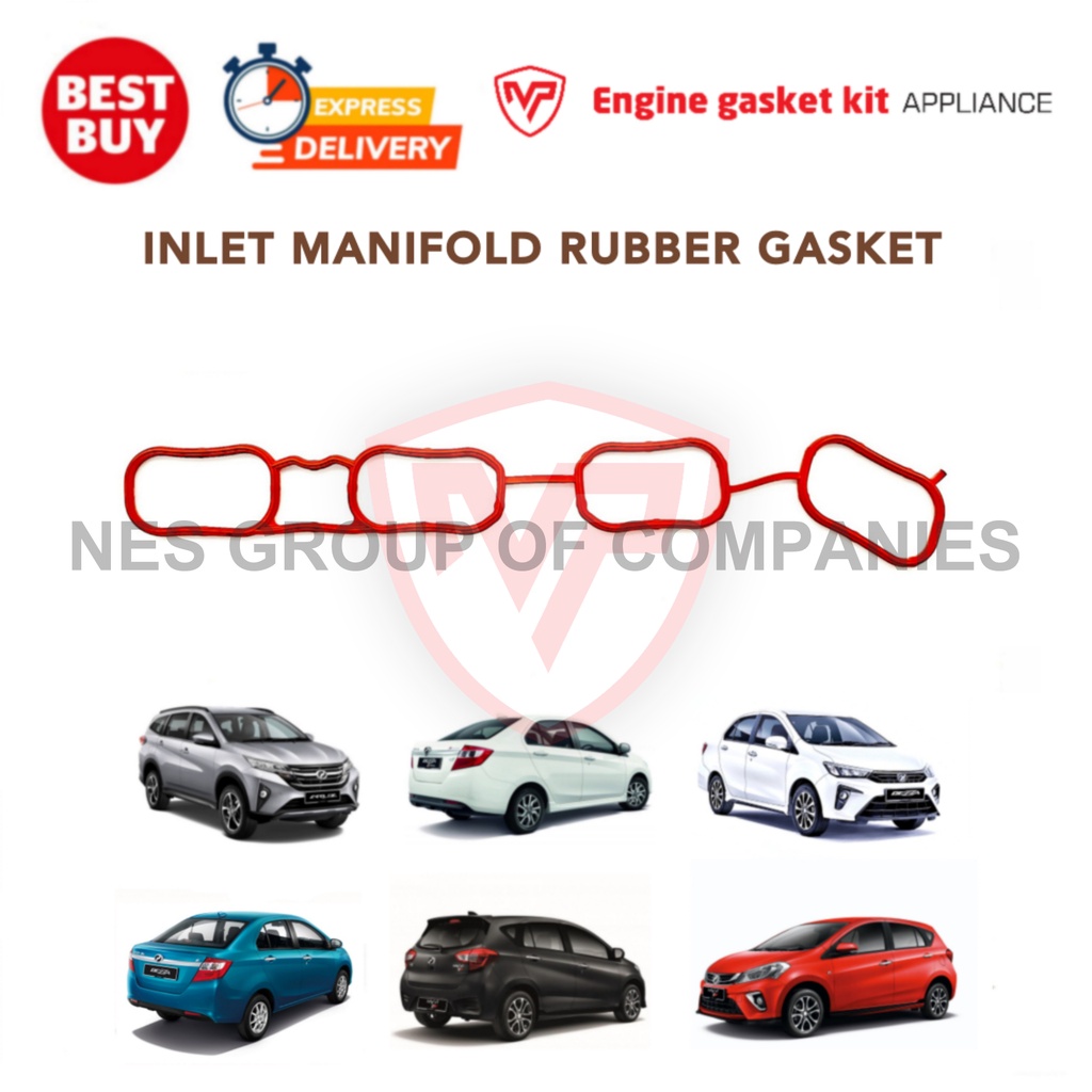 Inlet Manifold Gasket Myvi 3rd Generation / Bezza / Aruz | Shopee Malaysia