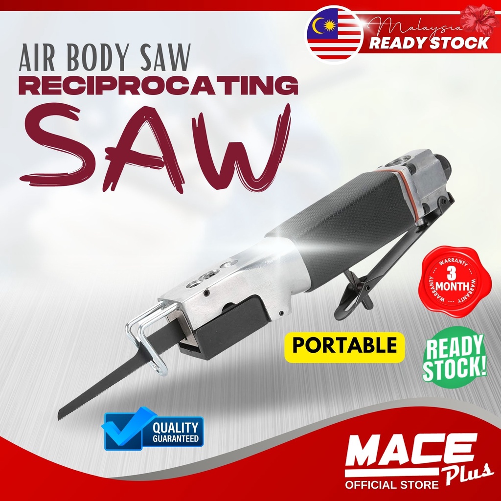 Reciprocating Saw Portable Alloy Pneumatic Saw Blade Air Saw Pressure ...