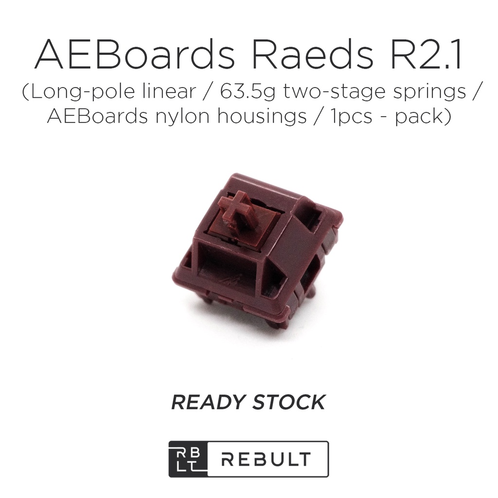 AEBoards Raed R2.1 Mechanical Switch For Mechanical Keyboards | Shopee ...