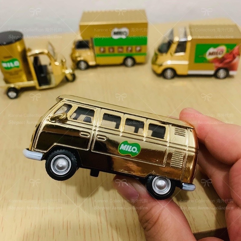 [ReadyStock]Singapore Nestle Milo 2021 Series Gold Color Lorry Car ...