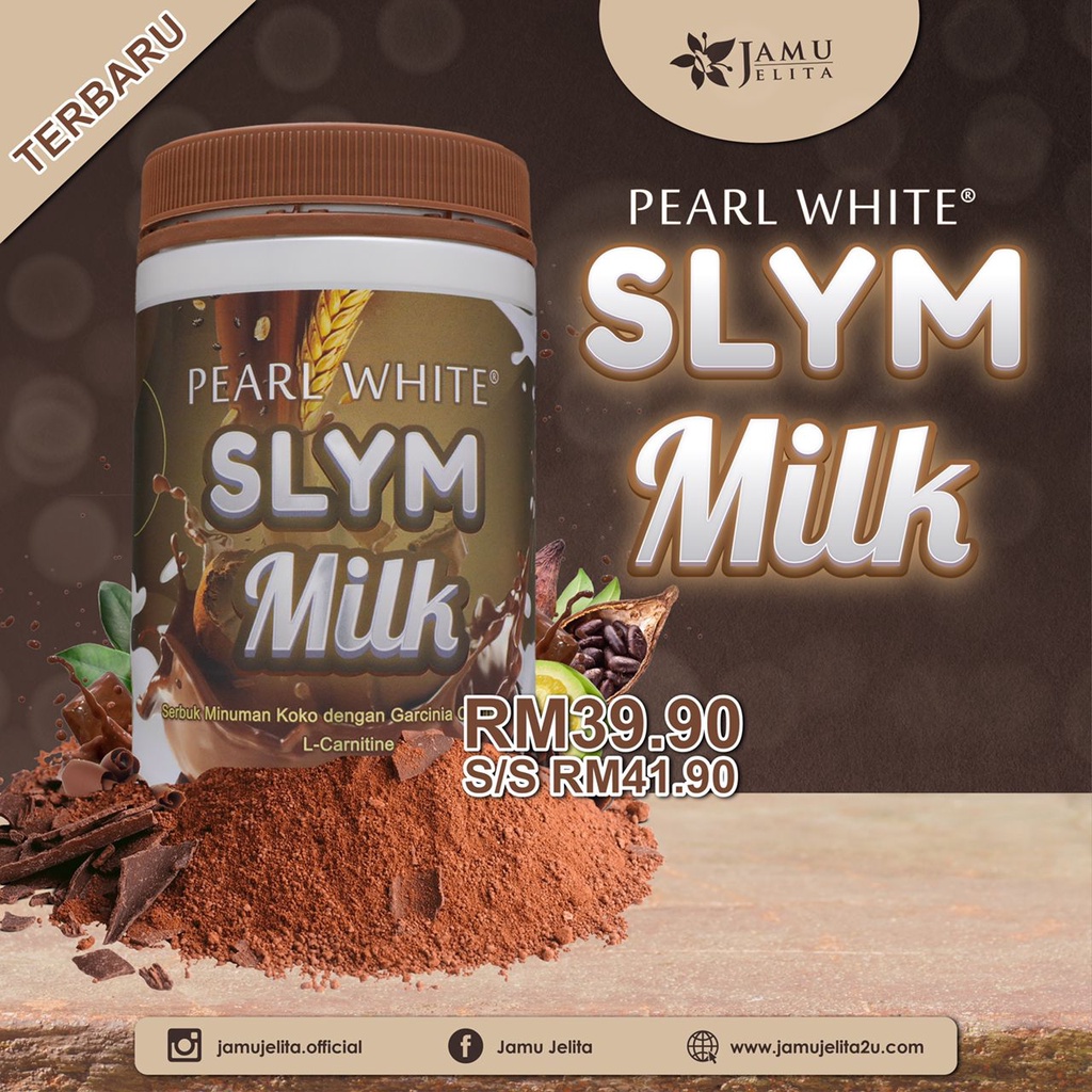 Jamu Jelita PEARL WHITE Slym Milk Cocoa 400G | Shopee Malaysia
