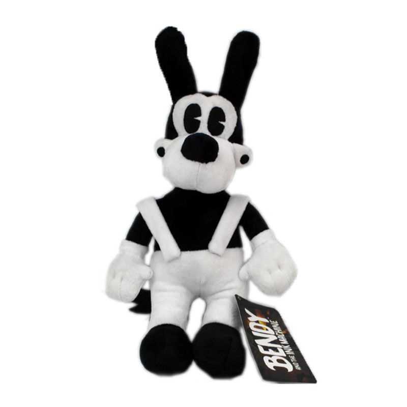 Hychumey 30cm Cartoon Plush Toy Bendy And The Ink Machine Boris Alice ...