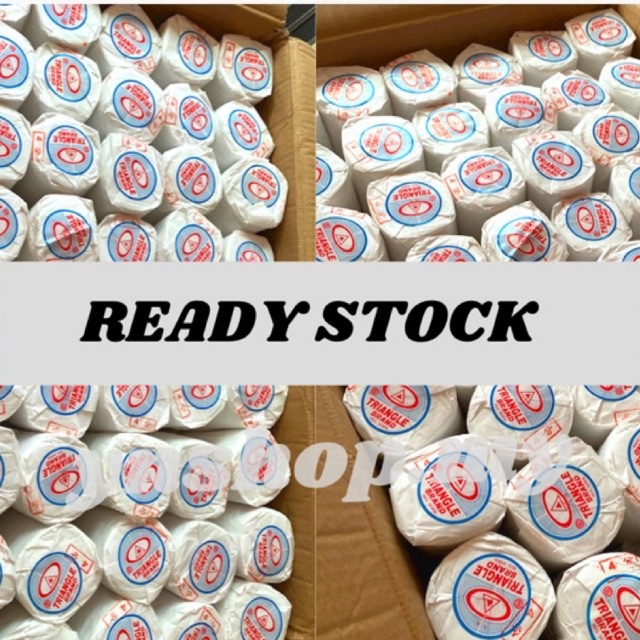 [1 roll] Tali Putih/Triangle Tali Barut / White cotton Tape 白扁带 ...