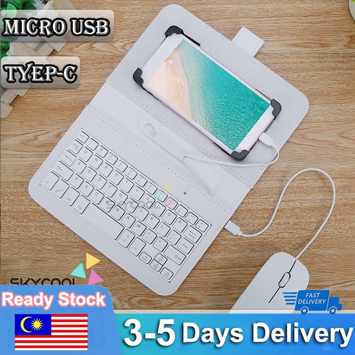Keyboard and Mouse kit for Mobile Phone Tablet Wired Android OTG ...