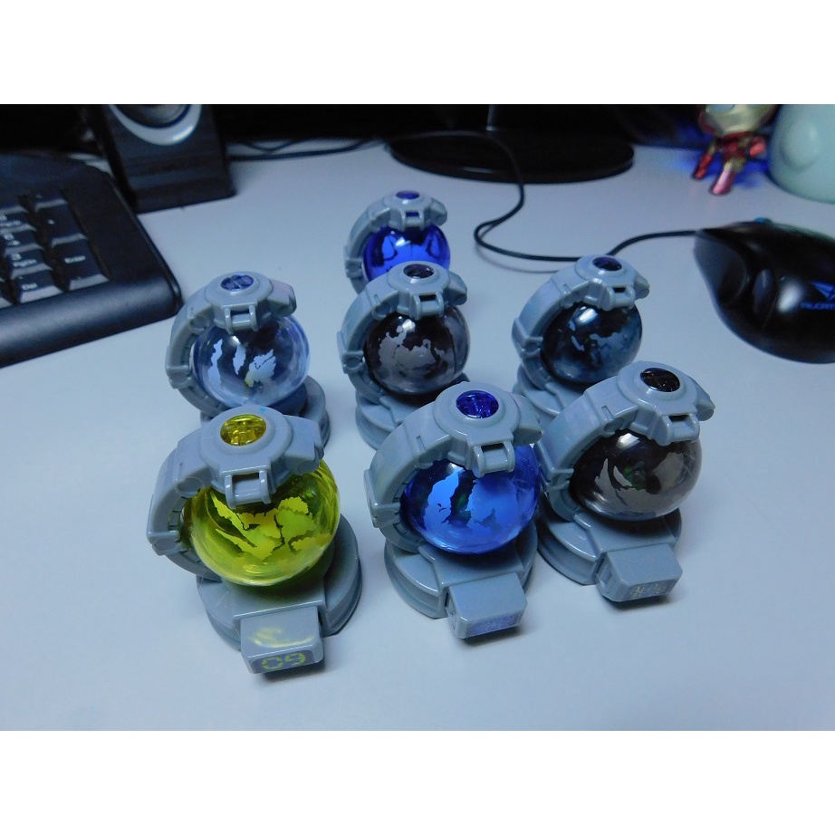 Uchu Sentai - Kyuranger _ Kyutama ( Capsule Toy Ver. & Candy Toy Ver ...