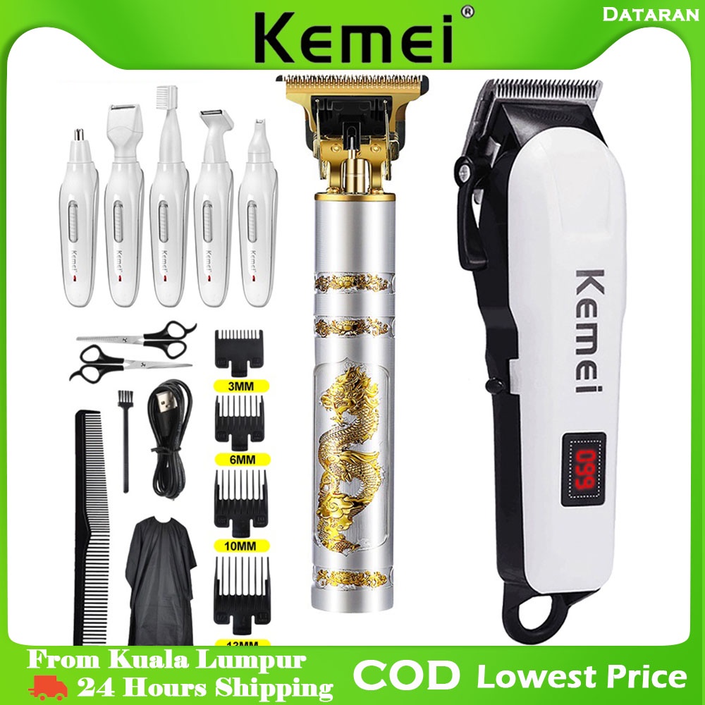 KEMEI KM-809A GEMEI GM-6008 RECHARGEABLE TRIMMER FOR HAIR CUTTING/HAIR ...