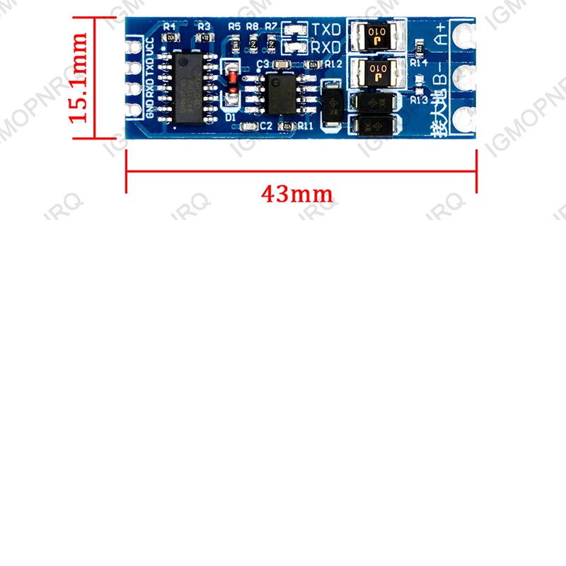 TTL turn RS485 module 485 to serial UART level mutual conversion hardware automatic flow control ...