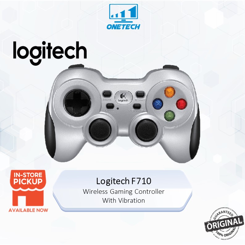 Logitech F710 Wireless Single Gamepad With Vibration Gaming Controller ...