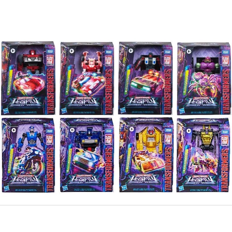 Transformers Legacy Dead End Pointblank Knock-out Arcee Kickback Skids ...