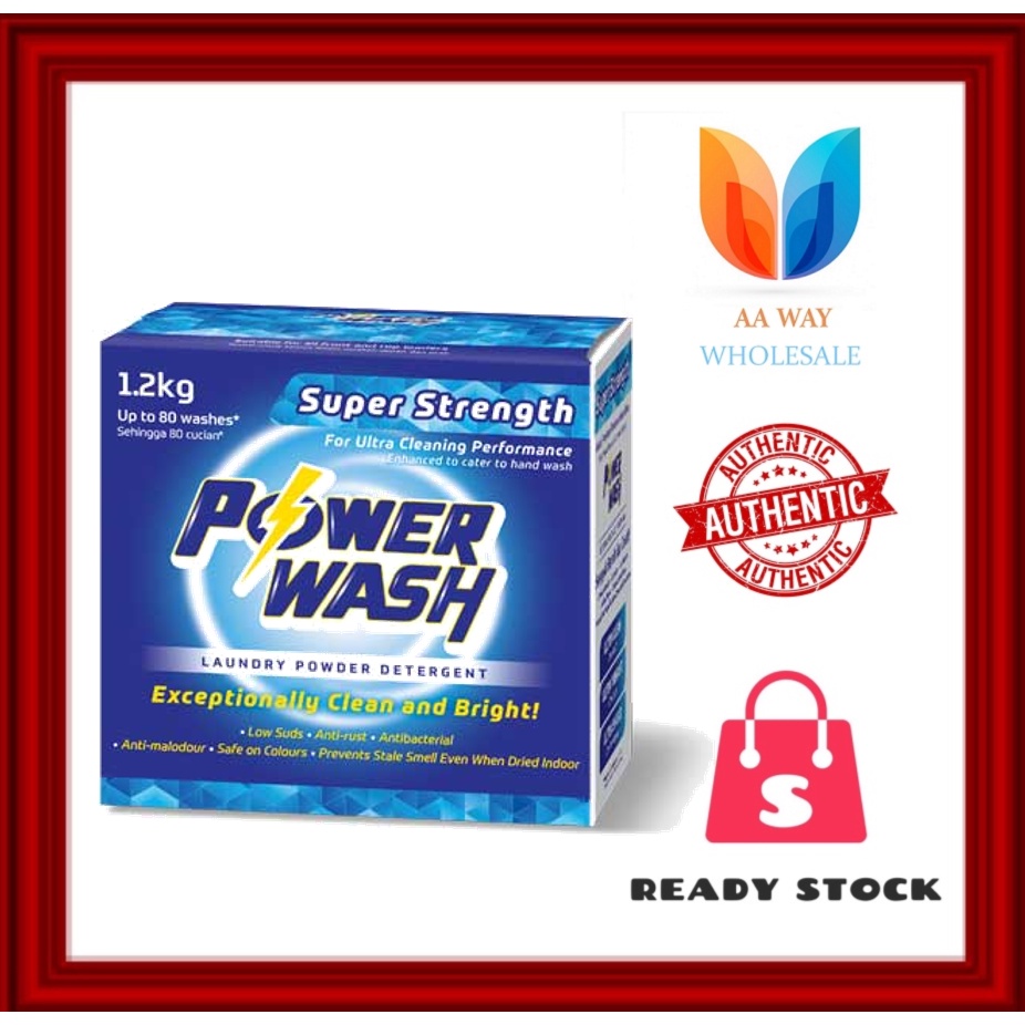 Cosway PowerWash Laundry Powder Detergent - Super Strength | Shopee ...