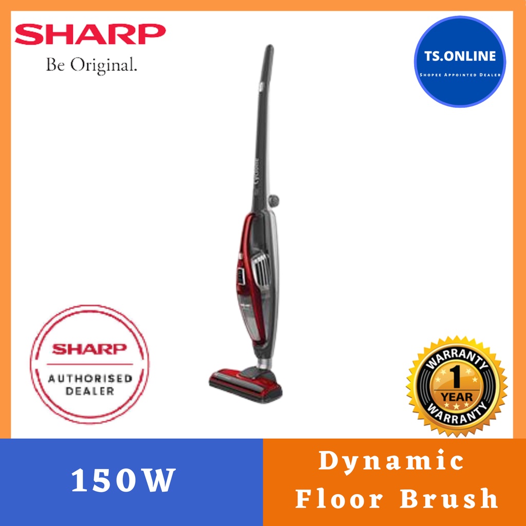 SHARP 150W Cordless Upright Vacuum Cleaner - ECLH18S | Shopee Malaysia