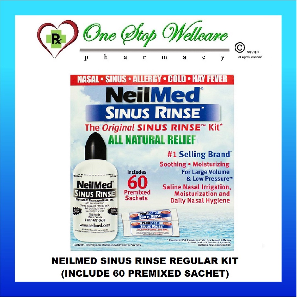 NEILMED SACHET PRA CAMPURAN BILAS RESDUNG SET BIAS / SINUS RINSE ...