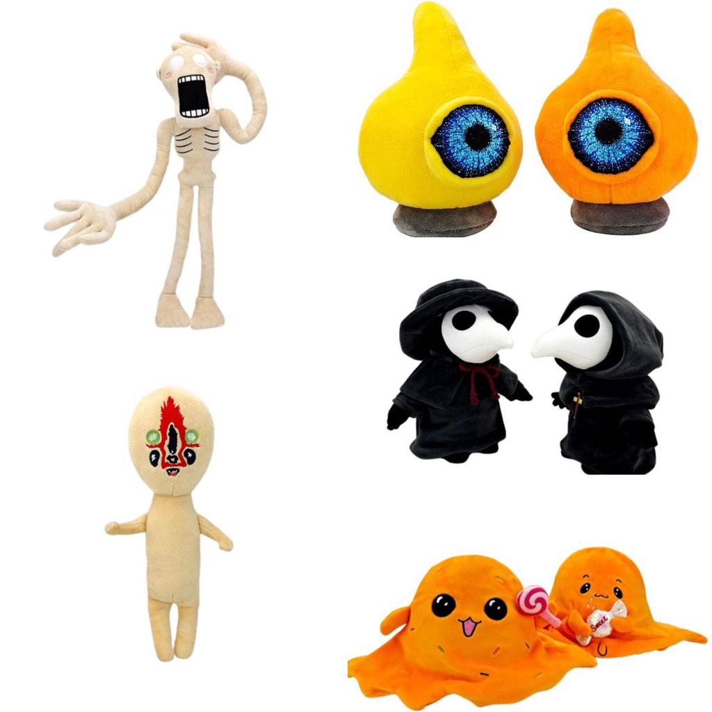 Scp-999 Cuteness Crafted Scp-049 Scp-131 Scp-096 Plush Dolls Scp-173 ...