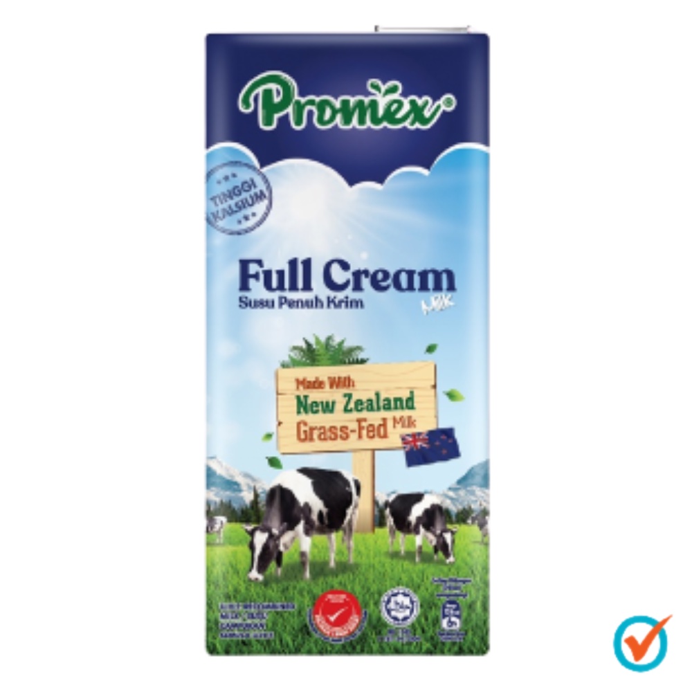 Promex UHT Full Cream Milk (1L) | Shopee Malaysia