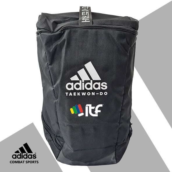 ADIDAS Taekwondo backpack Bag Sport Backpack Black Bag Beg Galas ...