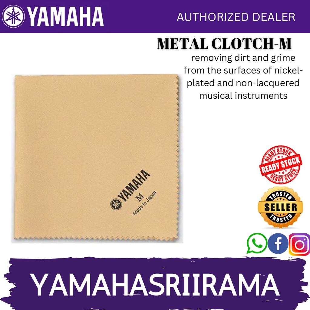YAMAHA Metal Cloth M FOR nickel-plated and non-lacquered musical ...