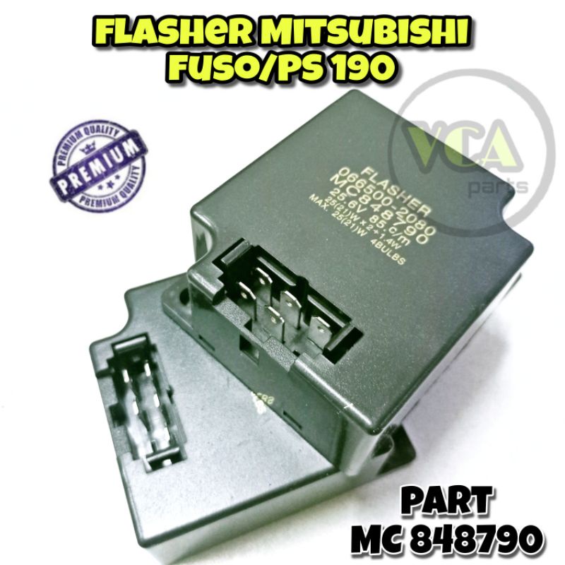Flasher MITSUBISHI FUSO/PS190 24v LEG 5 (5P) NO PART MC 848790 ...