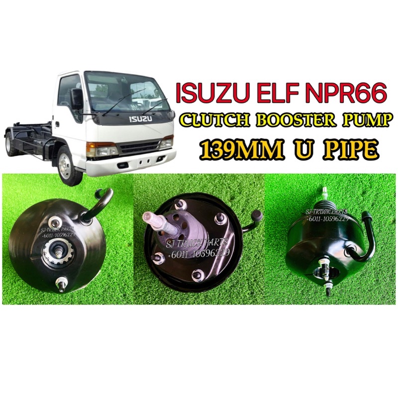 ISUZU ELF NPR66 3.9c 4.3c CLUTCH BOOSTER PUMP U PIPE 139MM 810-05003 ...