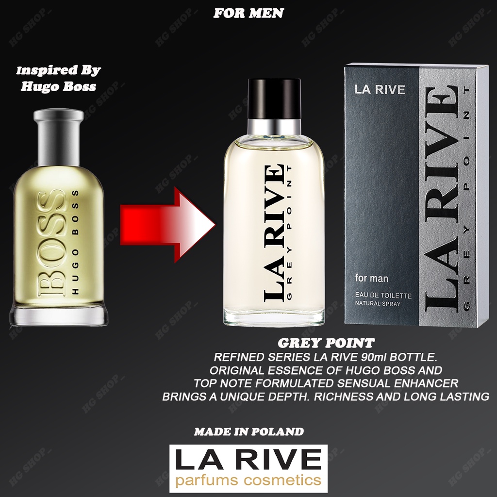PERFUME LA RIVE GREY POINT EDT 90ml (ORIGINAL) | Shopee Malaysia