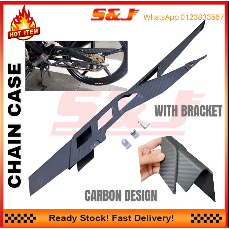 Y15ZR Y15 Y16ZR LC RS150 Chain Cover Penutup Rantai Hard Plastic ...