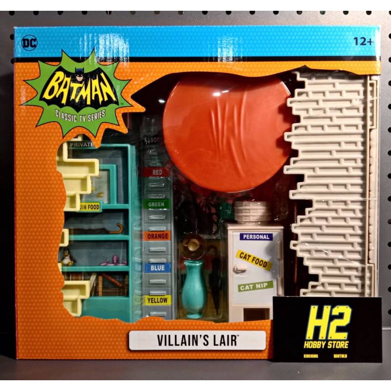 Original McFarlane Toys. Batman Classic TV Series. Villain's Lair ...