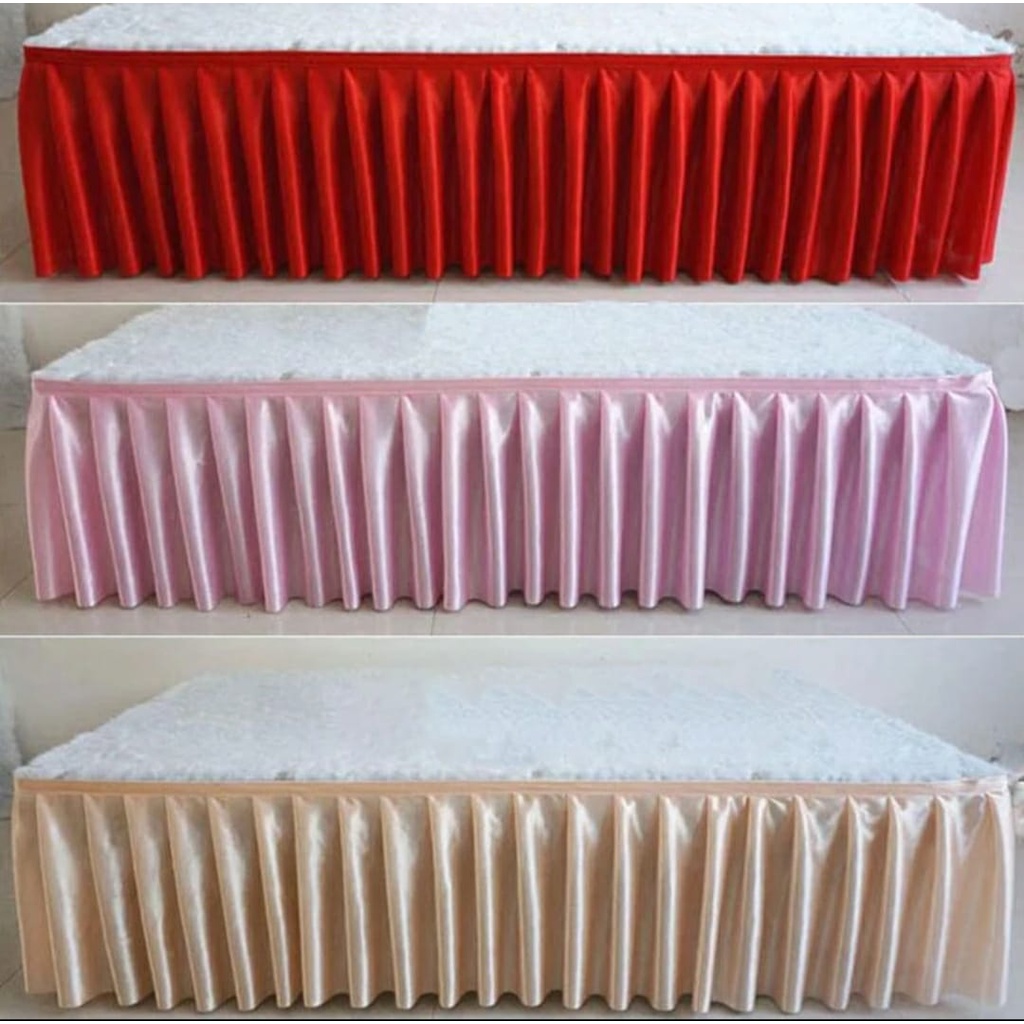 Table Decoration 57CM High/Table SKRITING/REMPEL Table Skirt Suitable ...