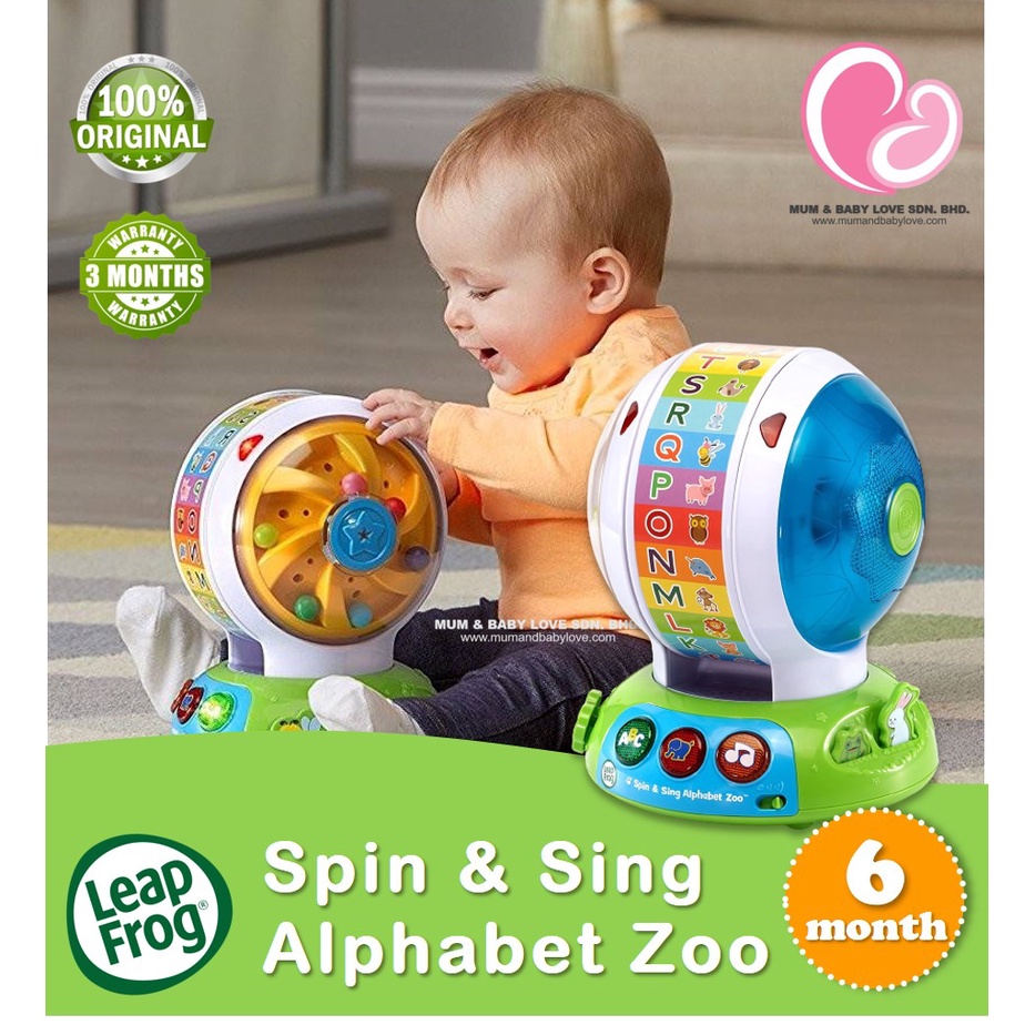 LeapFrog Spin & Sing Alphabet Zoo (6 months+) - An exciting spin on the ...
