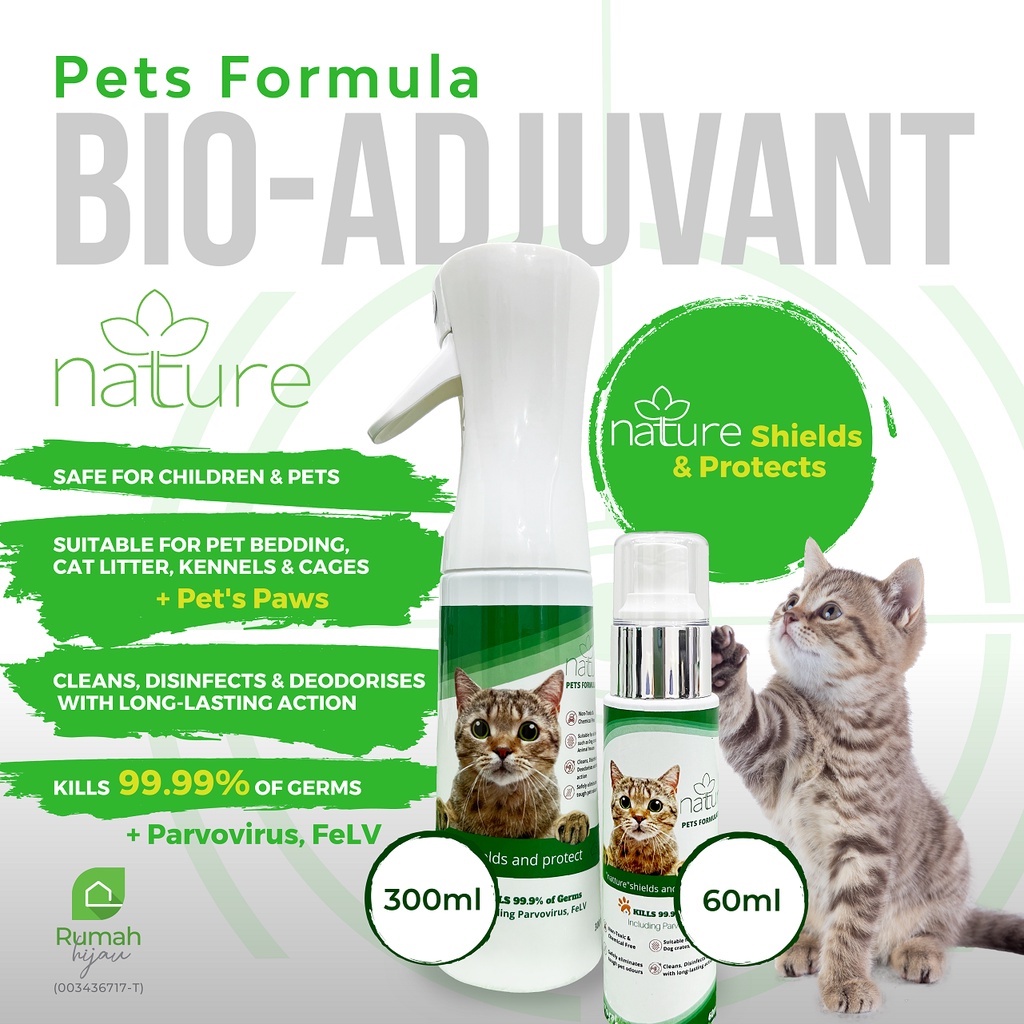 natture Organic Pet Sanitizer Disinfectant Bio-Adjuvant Antimicrobial ...