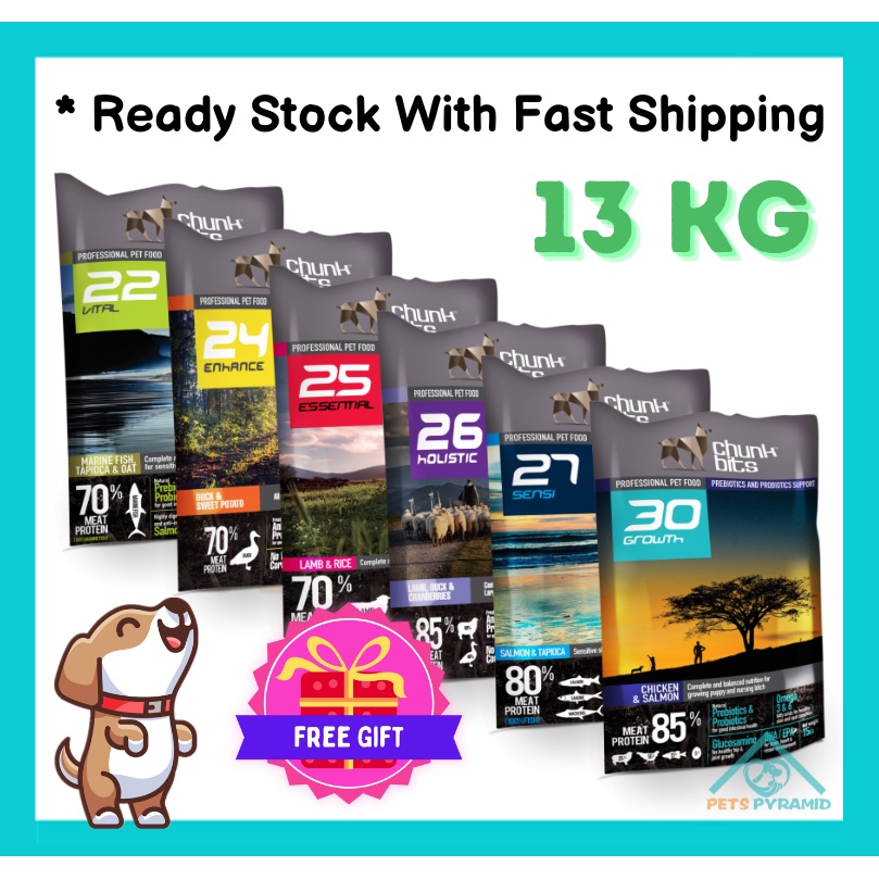 Chunkbits Original Packing 13kg Dog Food | Shopee Malaysia