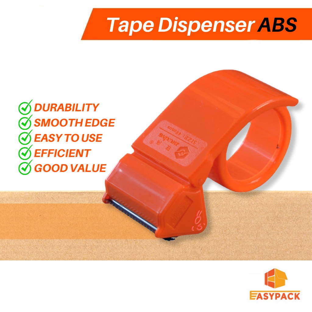 EASYPACK Tape Cutter Tape Dispenser Holder Cutter Easy Packing Parcel ...