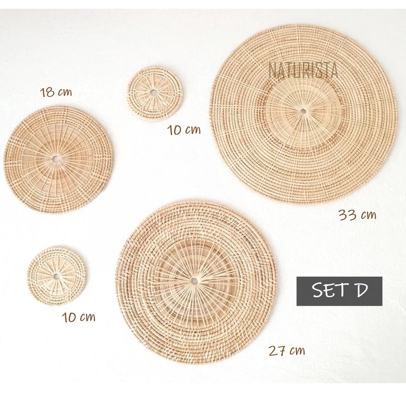 Handmade Rattan Wall Decoration Unique Boho Wall Hanging Cloudy Nordic ...