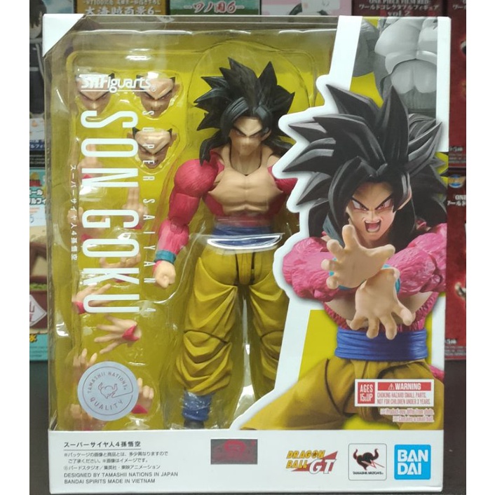 DRAGON BALL GT S.H.Figuarts SHF SUPER SAIYAN 4 SON GOKU | Shopee Malaysia
