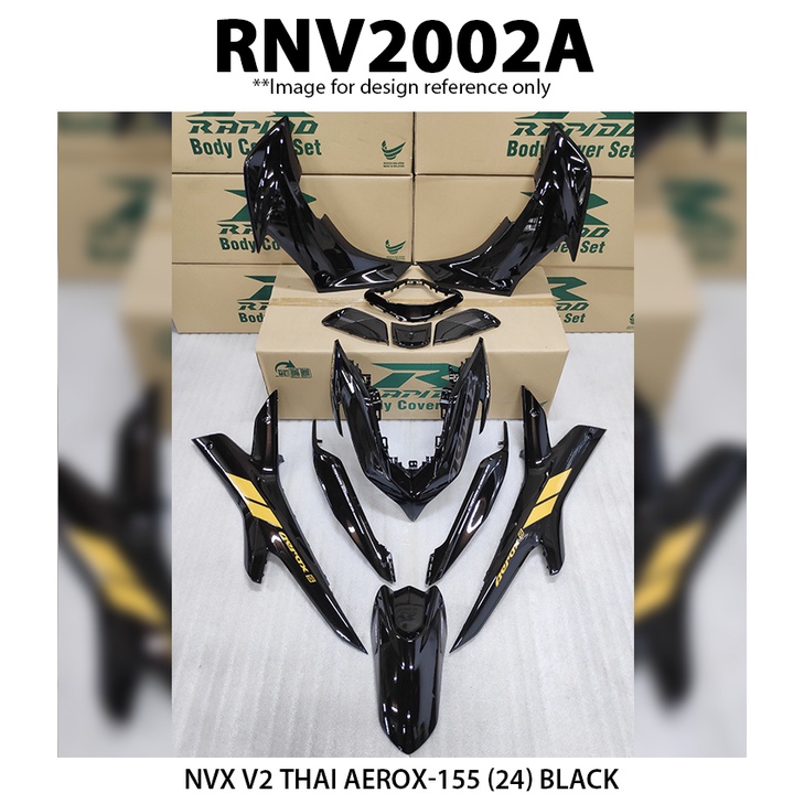 YAMAHA NVX V2 155 THAI AEROX MAXI SIGNATURE RAPIDO BODY COVER SET ...