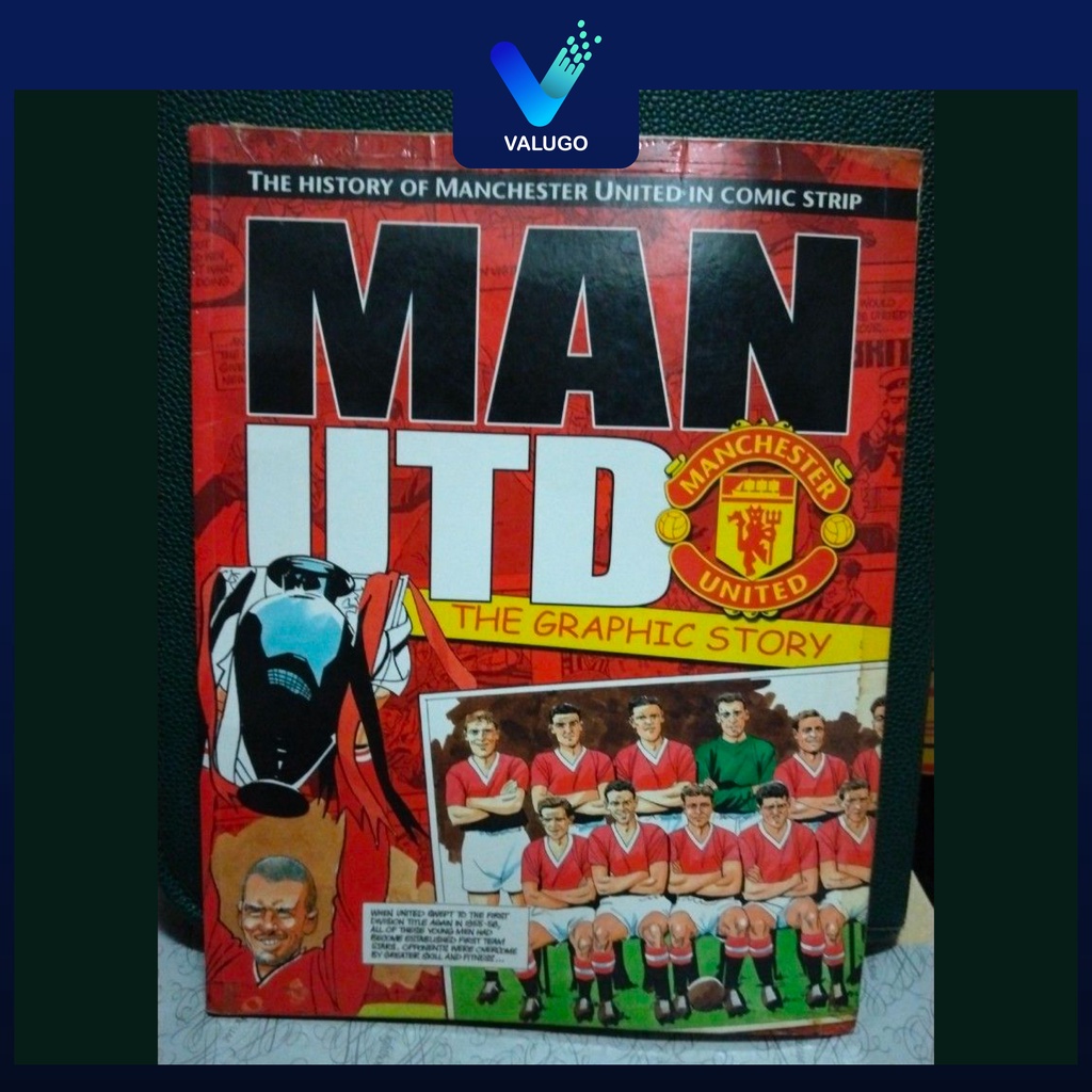 Vintage Rare History of Manchester United in Comic Strip | Shopee Malaysia