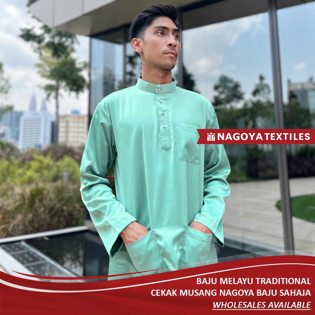BAJU MELAYU TRADISIONAL CEKAK MUSANG BERPESAK BAJU SAHAJA (CMP ...