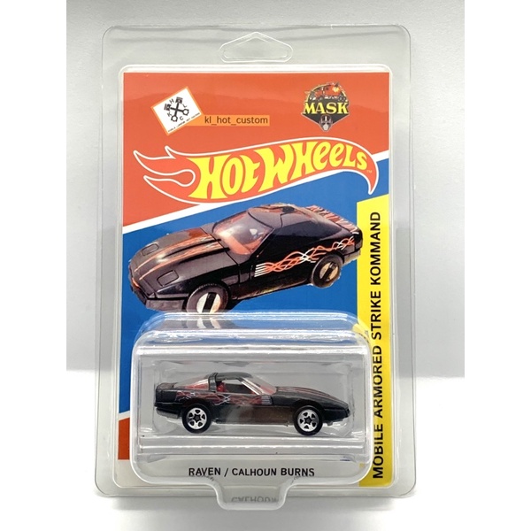 custom MASK Raven 1/64 scale hot wheels 1980 corvette 80s corvette ...