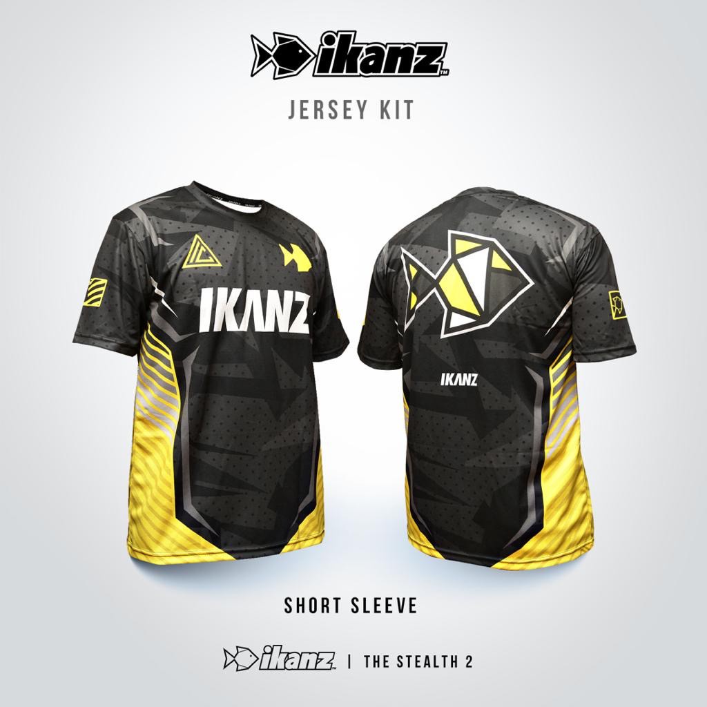 Ikanz Jersey Kit - The Stealth 2 "Short Sleeve" 100% Authentic | Shopee Malaysia