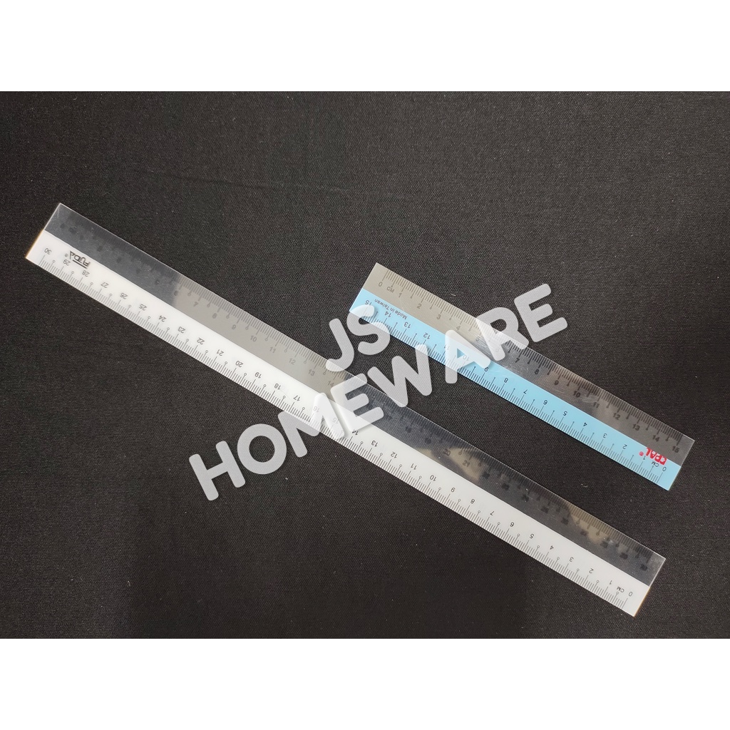 Plastic Straight Ruler / Pembaris Pelajar / Soft / 15cm / 30cm / 尺 (1 pc) | Shopee Malaysia