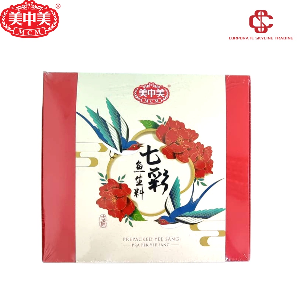 MCM Yee Sang 七彩鱼生料 (360gm) Prepacked Yu Sheng 美中美 Lou Sang | Shopee ...