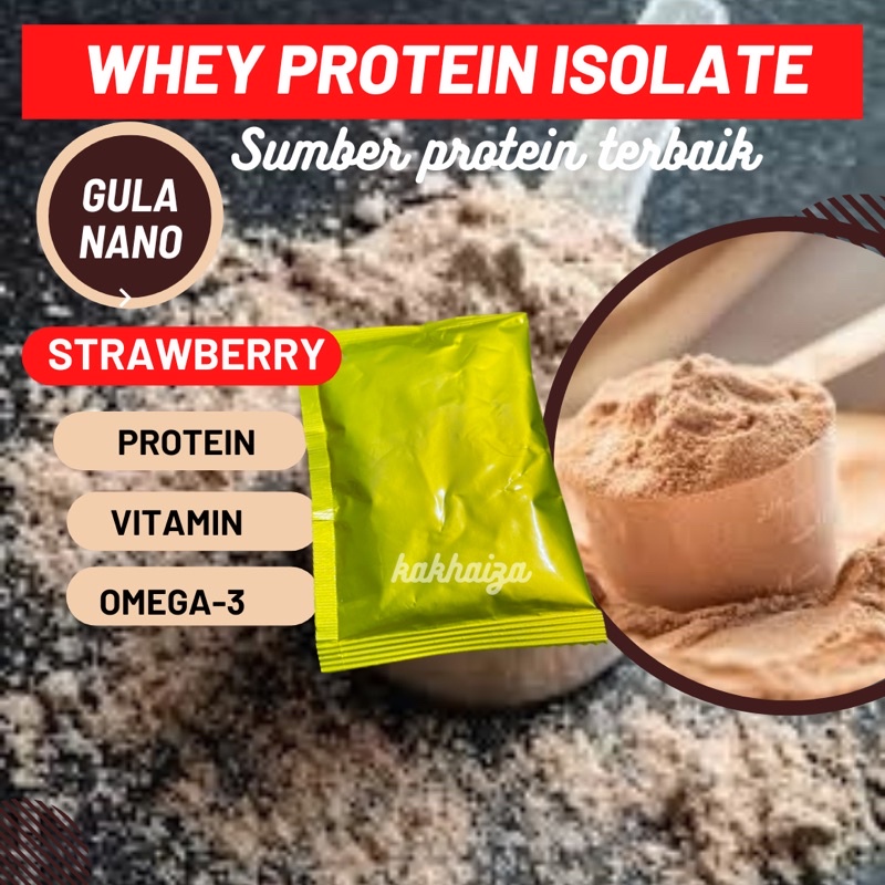 SUSU WHE.Y PERISA STRAWBERRY GULA NANO DIRECT KILANG | Shopee Malaysia