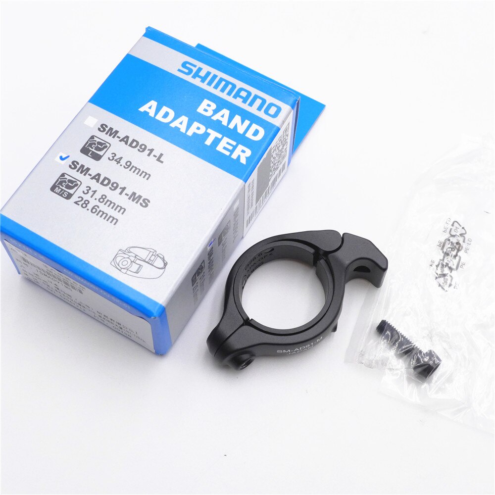 Shimano Clamp SM- AD91-MS AD91-L Braze On Adapter Front Derailleur FD ...
