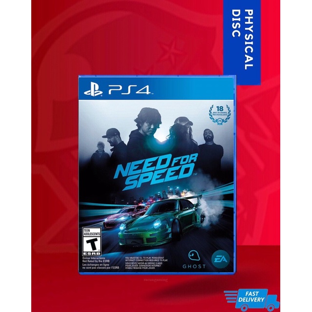 (USED) PS4 Need For Speed | Nfs Standard Edition Rall (ENG) (ORIGINAL ...