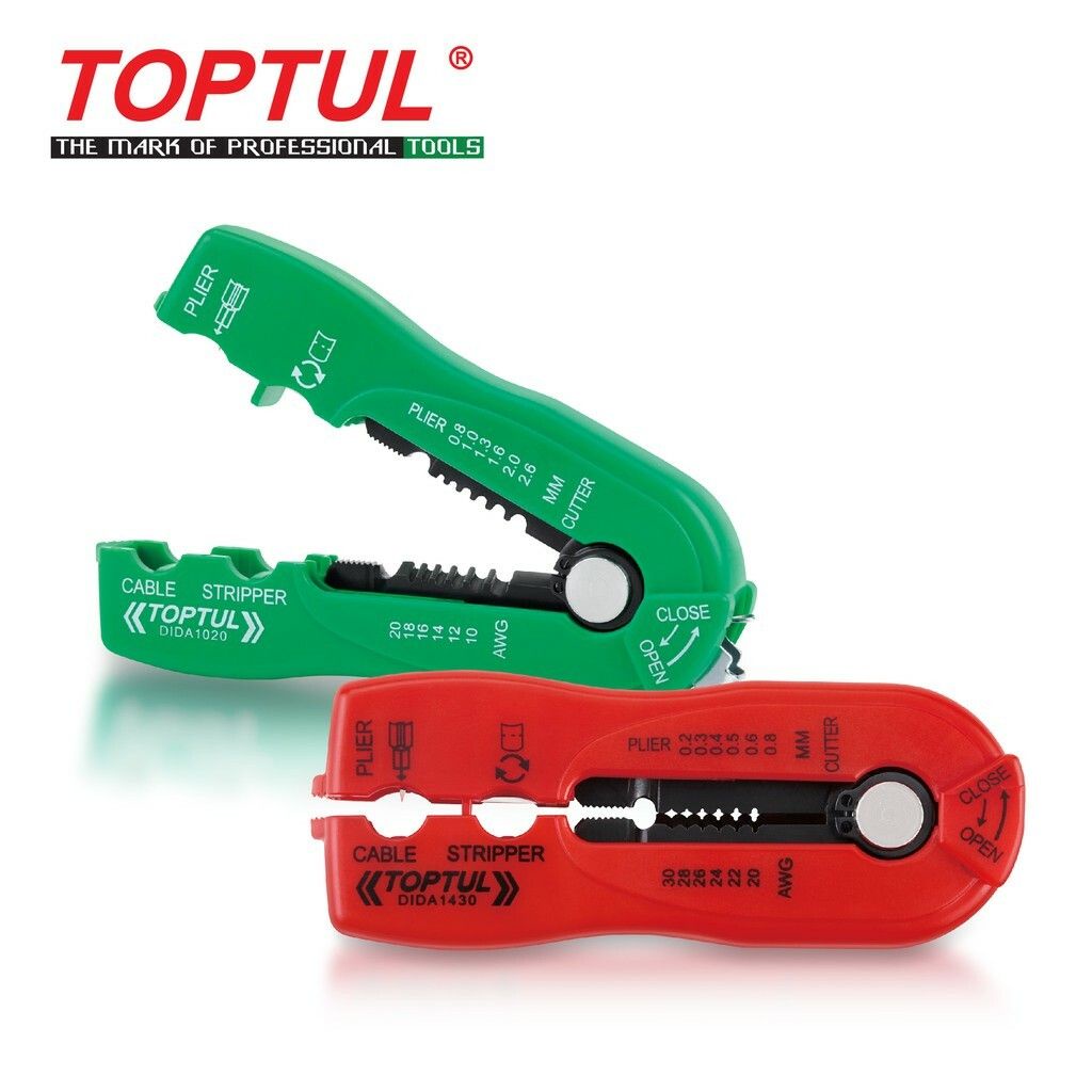TOPTUL Multi-Purpose Wire Stripper DIDA Series | Shopee Malaysia