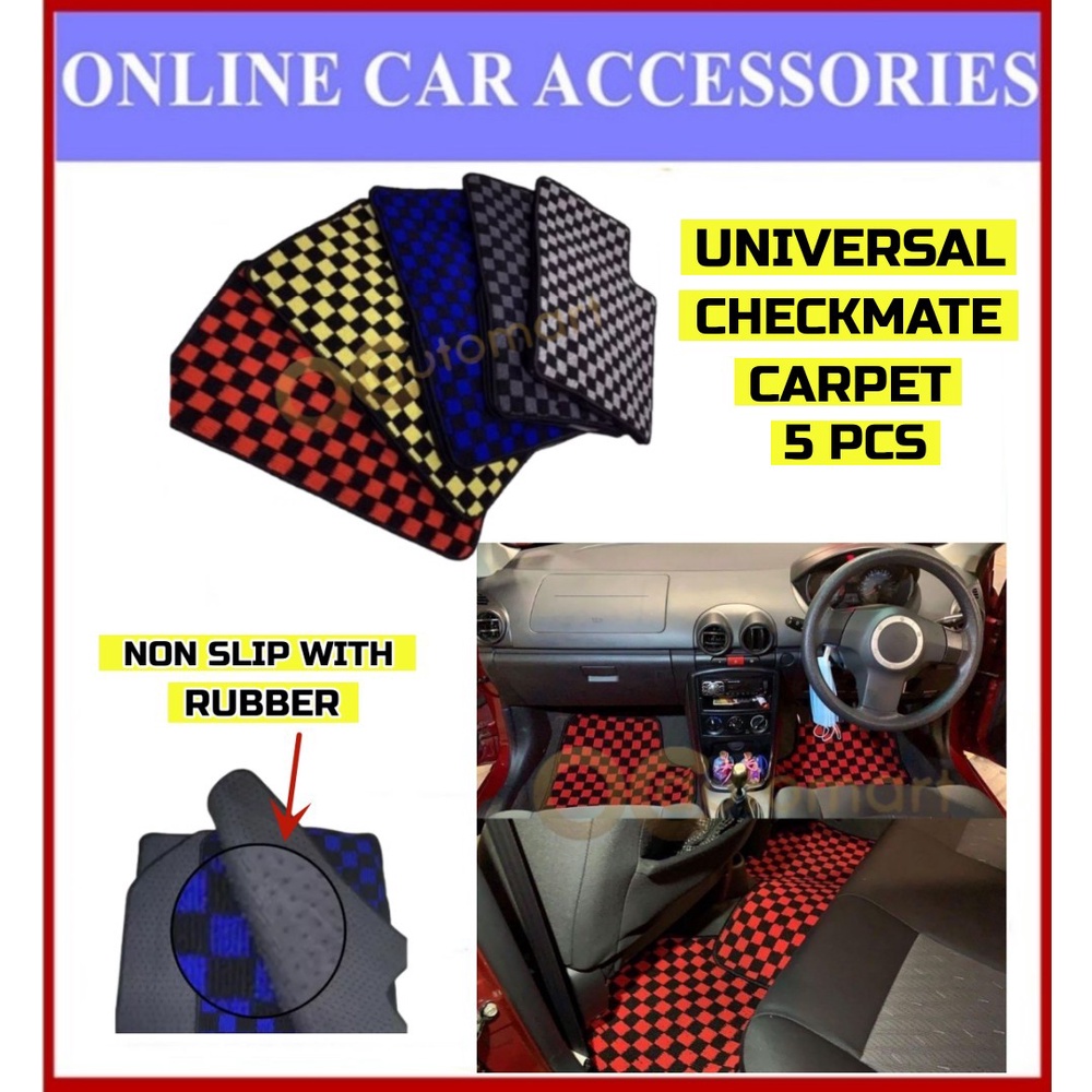 Mohawk Checkmate Karpet Dadu Dice Car Carpet Universal Thailand Floor ...