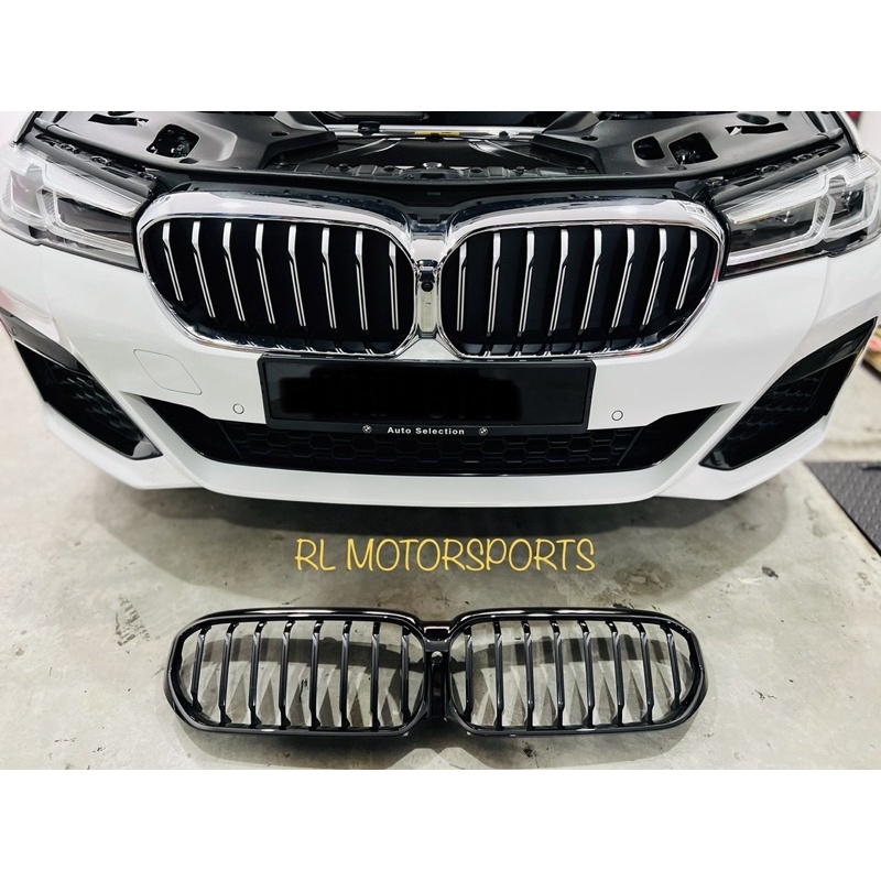 BMW G30 LCI 2020 2021 2022 2023 m sport performance lip front grill ...