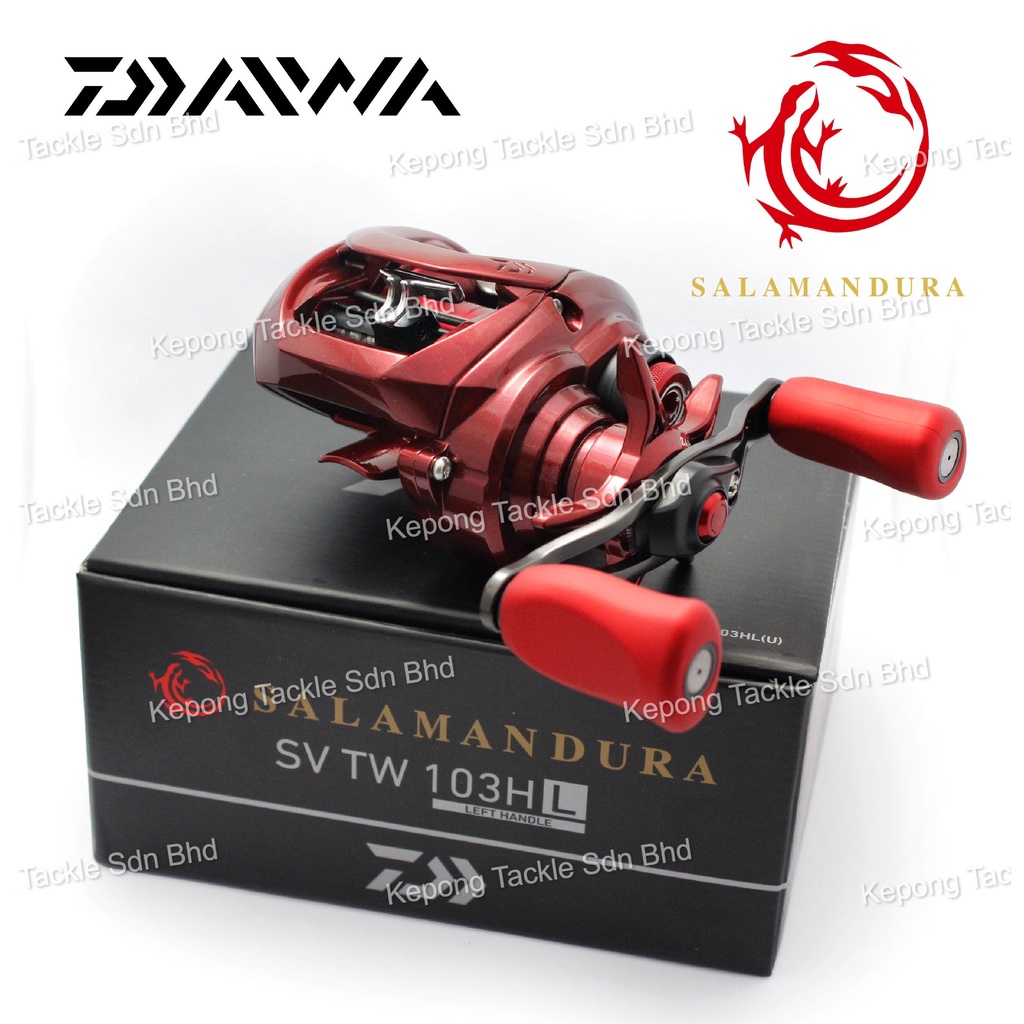 NEW 21 DAIWA SALAMANDURA SV TW 70HL 70XHL 150H 150HL 150XH 150XHL 103 103L 103H Baitcasting REEL ...