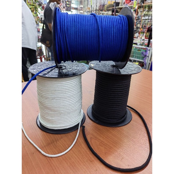 Tali Gari PP BRAIDED ROPE (5mm/ 4mm/ 3mm) Tali multipurpose | Shopee ...