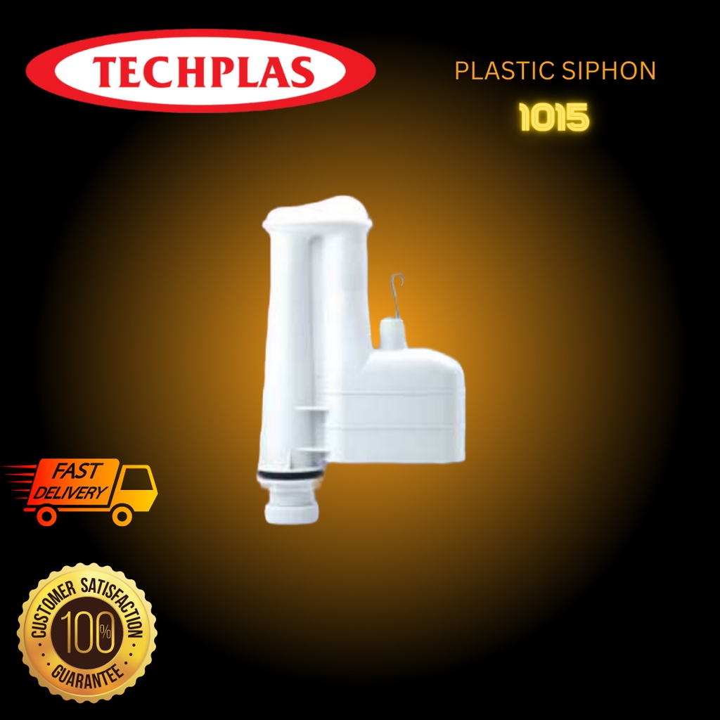 TECHPLAS Toilet Cistern Siphon Plastic Square Flush Pump 1015 | Shopee ...